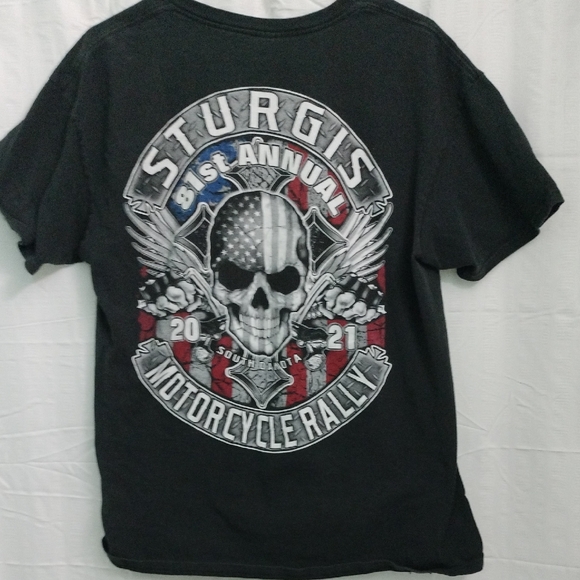 Shirts | Sturgis Motorcycle Rally 221 Graphic Tshirt | Poshmark